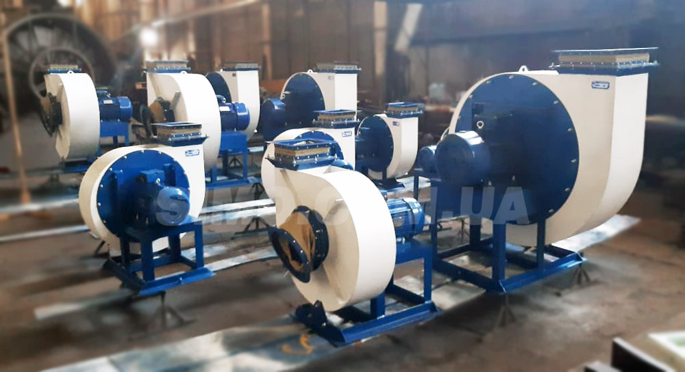 Dust radial flow fan ВРП - Aspiration and Ventilation equipment