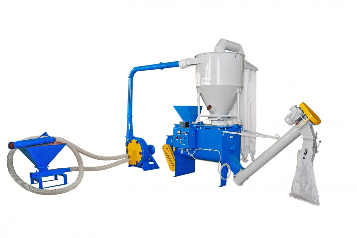 Mini feed plant МКУ-0,7 - Equipment for grain, cereals, flour and feed