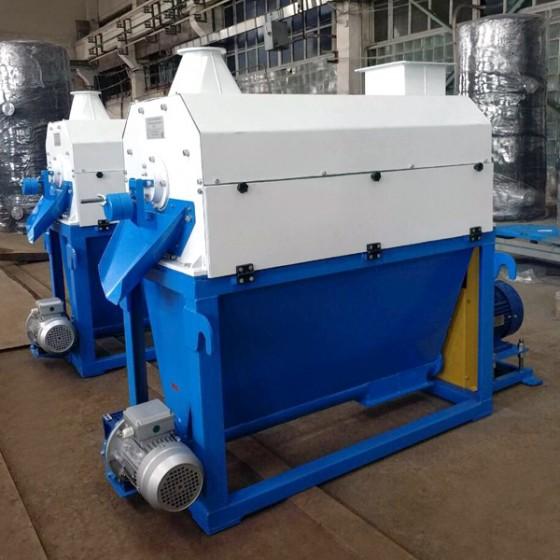 Equipment for awn removal and polishing cereal ЦОС-1 (De-awner)