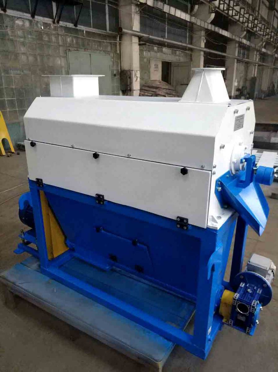 Equipment for awn removal and polishing cereal ЦОС-1 (De-awner)