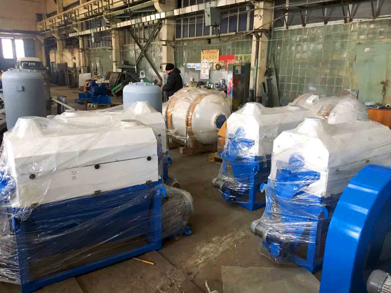 Equipment for awn removal and polishing cereal ЦОС-1 (De-awner)