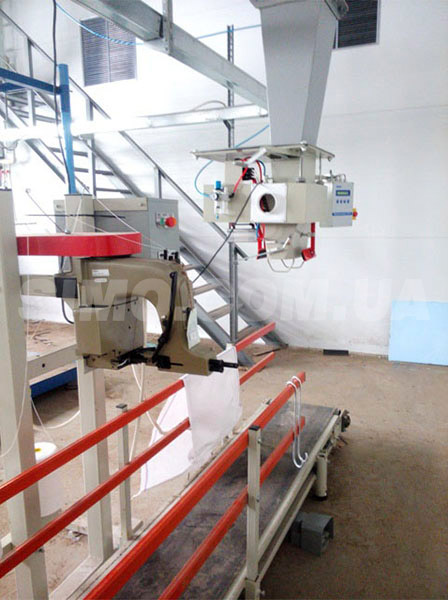 Batcher in open-mouth bags - Scales, dispensers and packaging equipment ...