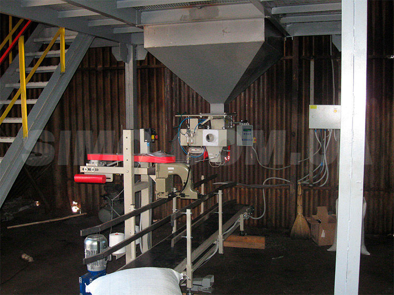 Batcher in open-mouth bags - Scales, dispensers and packaging equipment ...