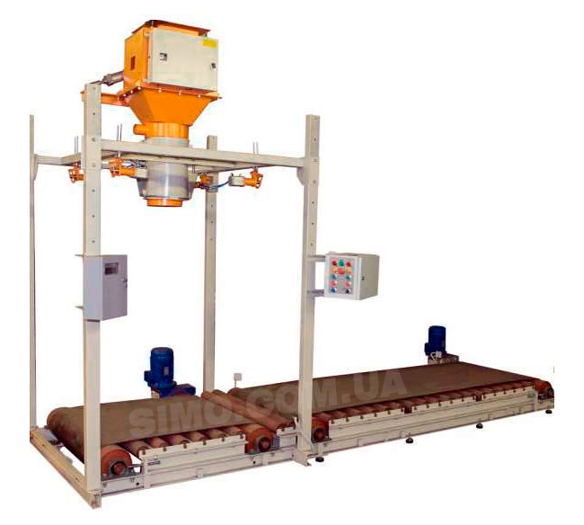 Dosing scales to a Big-Bag ДВС with an overloader - Weighing and dosing ...