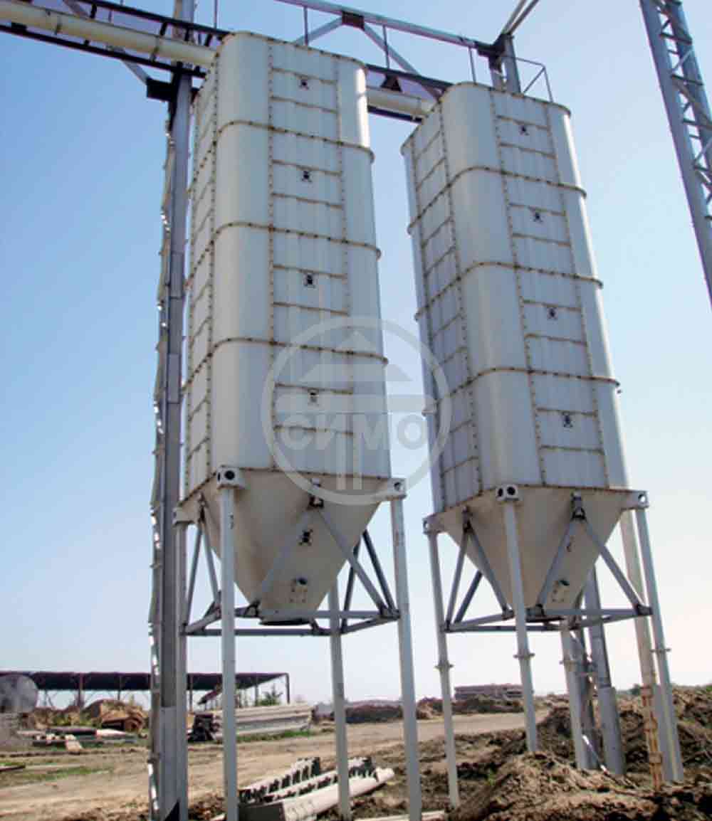 Grain Storage Bunkers - Sectional Hoppers