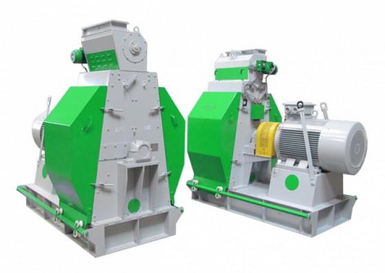 Vertical hammer mill DM-2R for the manufacture of animal feed
